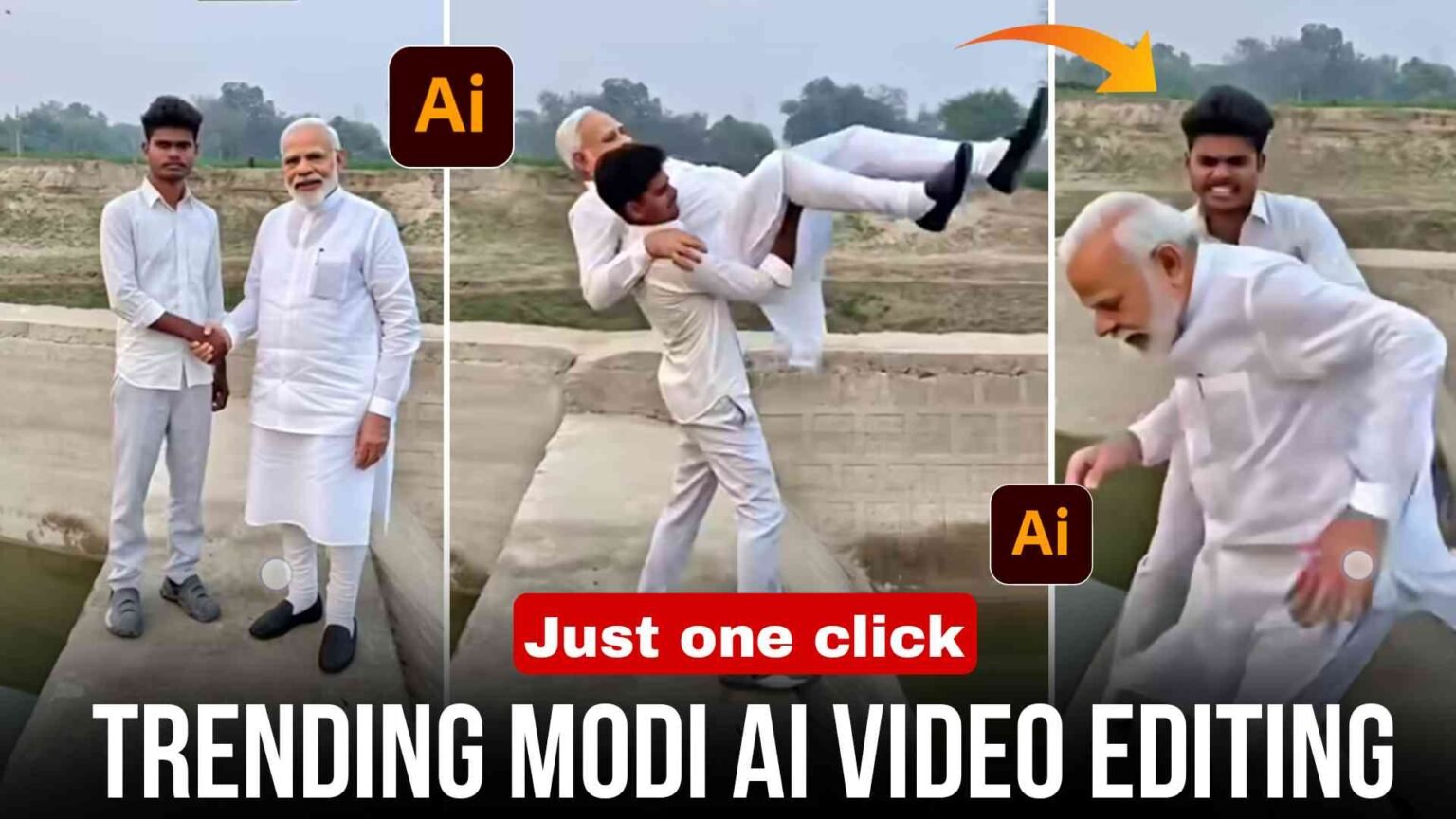 Trending Modi Ai Video Editing (100% Working) - EditproTips